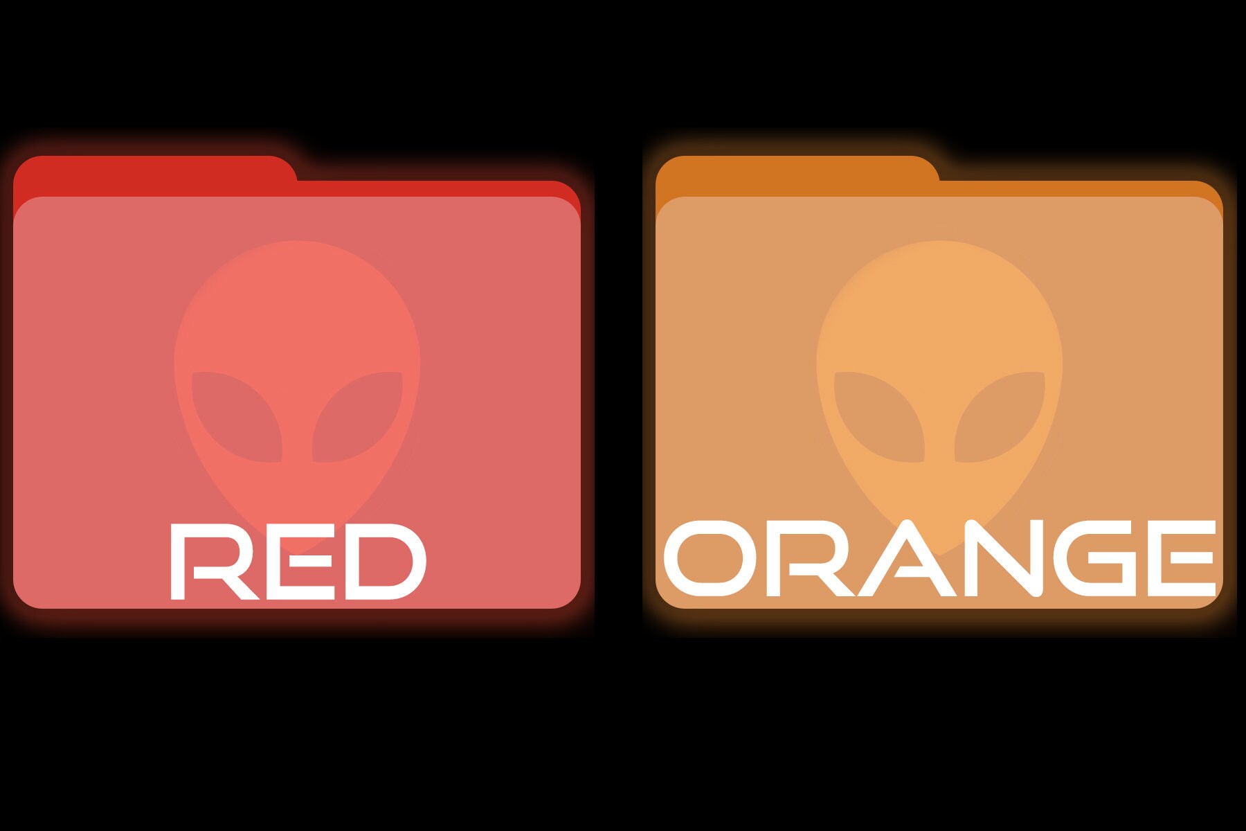 Alien Folder Icons for Mac - Etsy