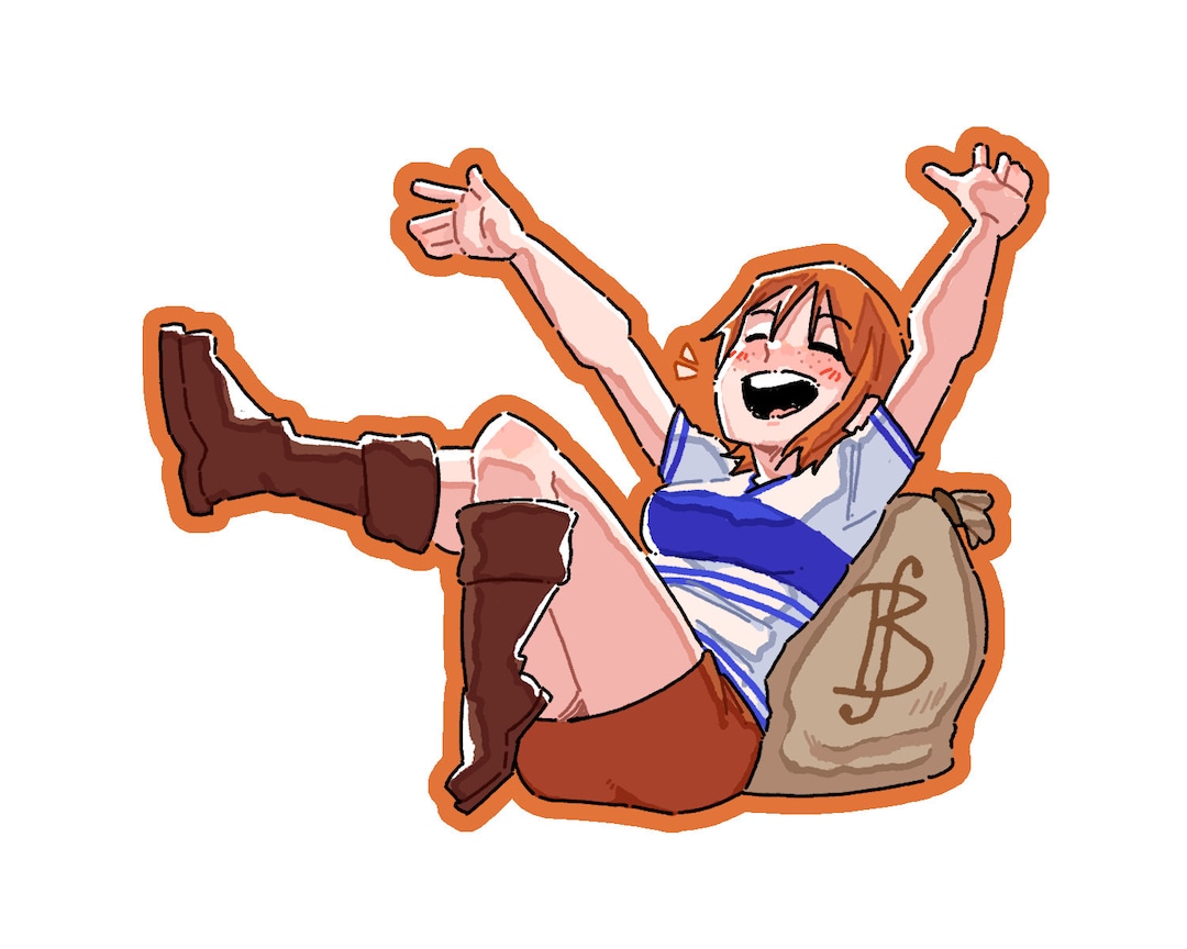 Nami Sticker - Etsy