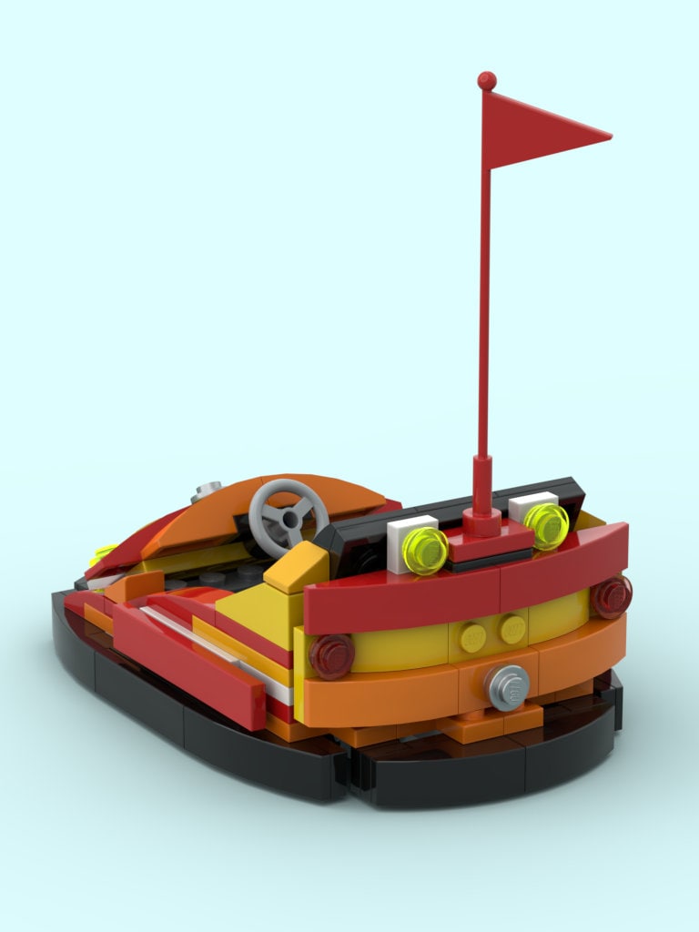 Lego Bumper Car (INSTRUCTIONS) - Etsy