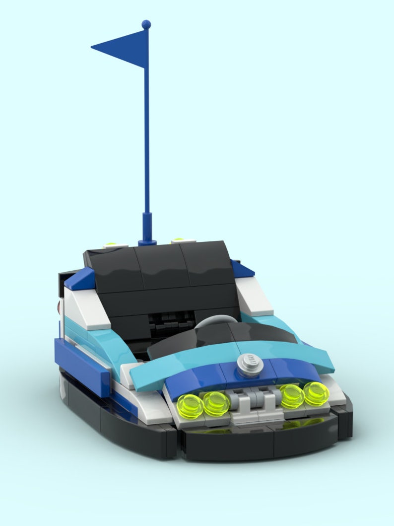 Lego Bumper Car (INSTRUCTIONS) - Etsy