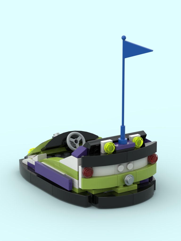 Lego Bumper Car (INSTRUCTIONS) - Etsy