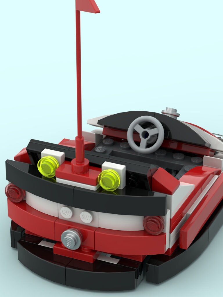 Lego Bumper Car (INSTRUCTIONS) - Etsy