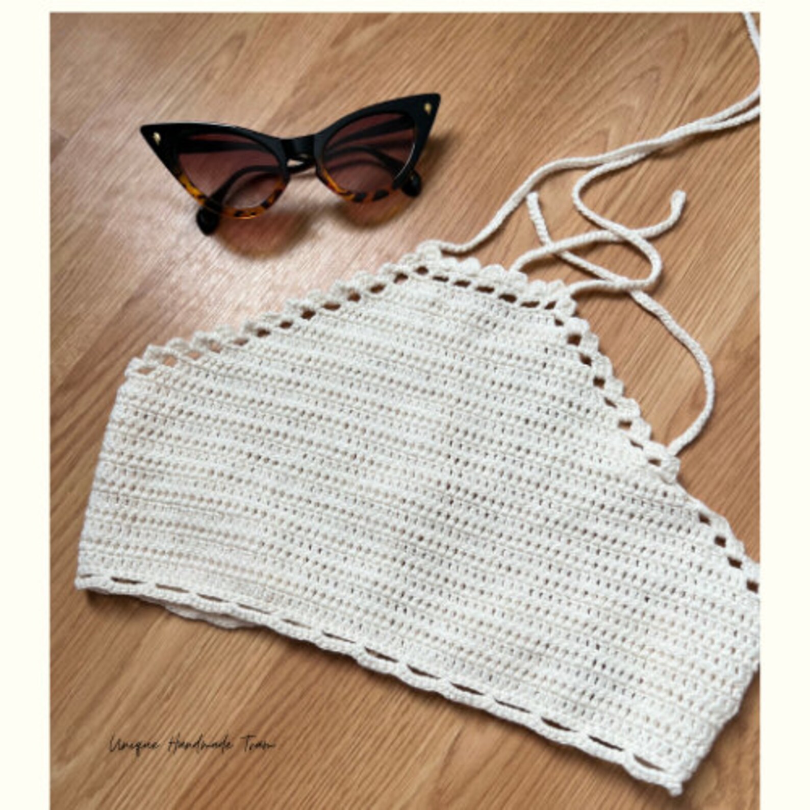 Crochet Top Handmade in Brazil Summer 2023 Unique Pieces Exclusive ...