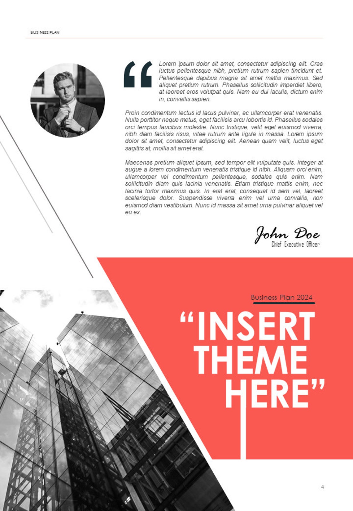 2024 Corporate Business Plan Powerpoint Template - Etsy