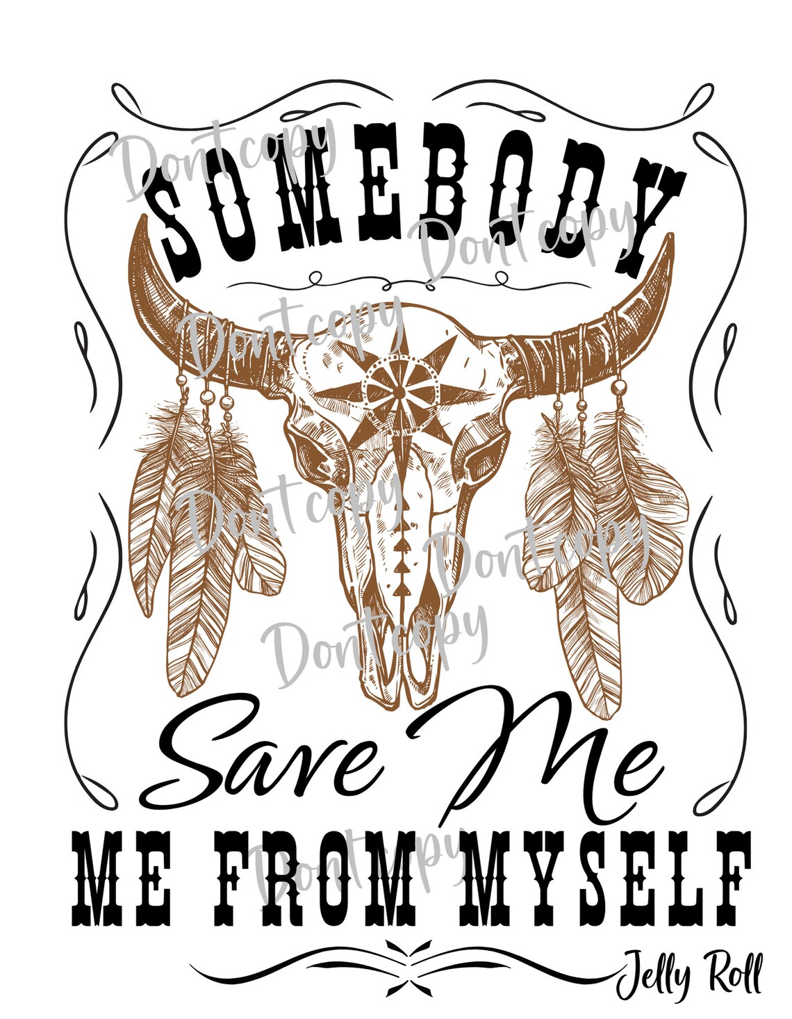 Somebody Save Me Me From Myself/ Jelly Roll/l PNG File - Etsy