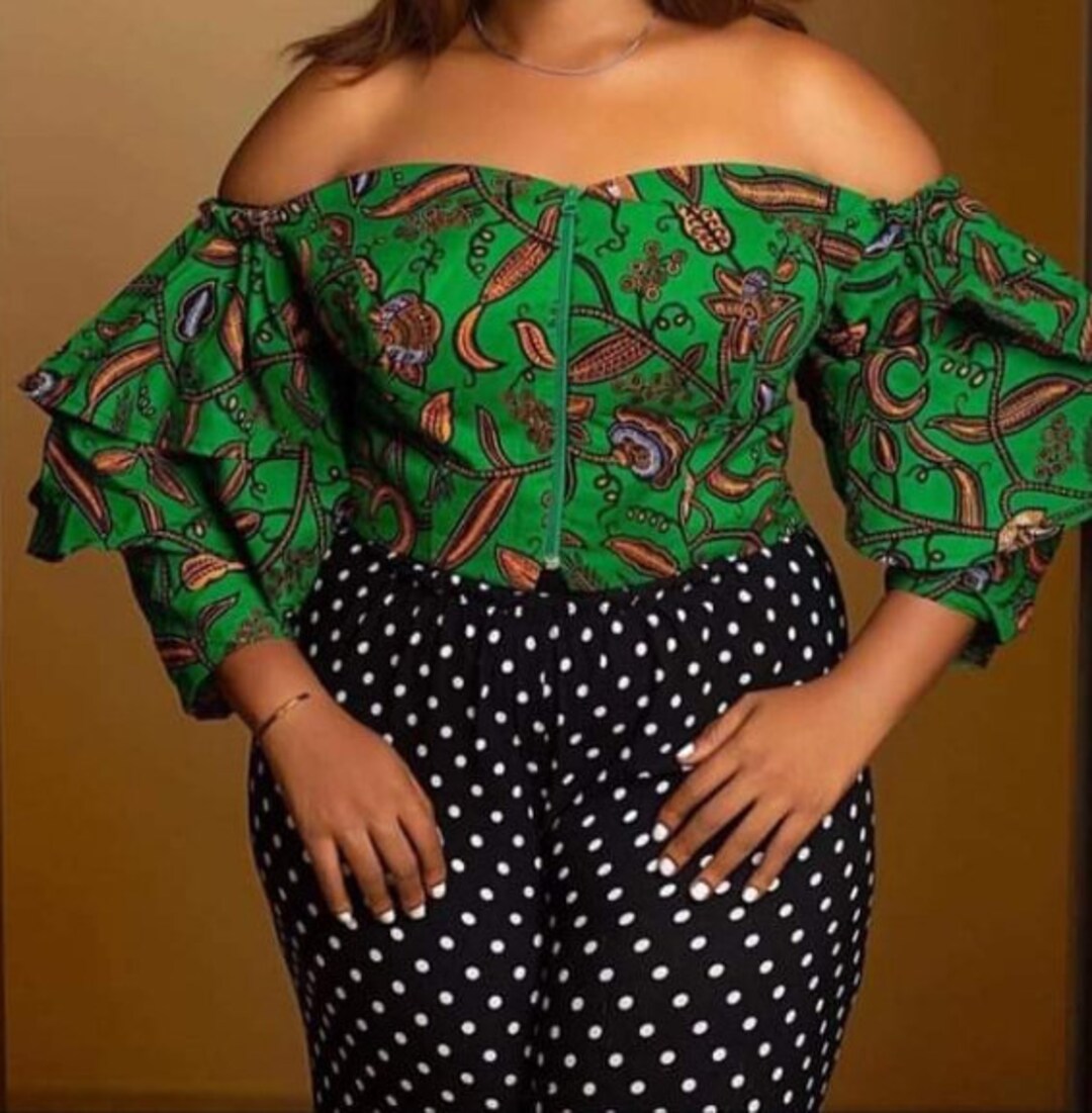 Ankara Crop Top Etsy