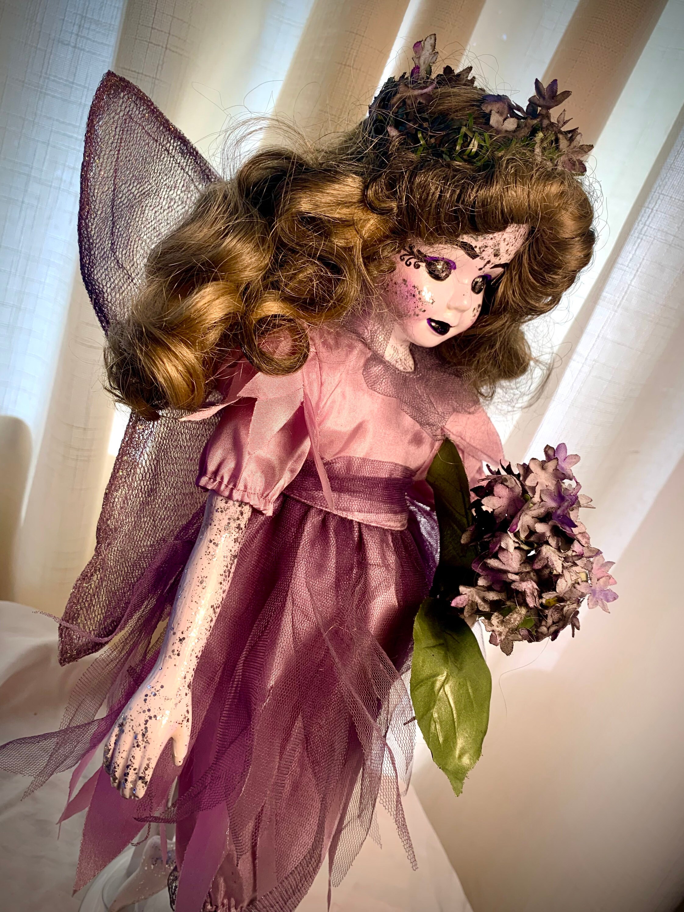 Selene of the Silver Moon Fem Horror Doll: Creepy Scary Spooky Macabre ...