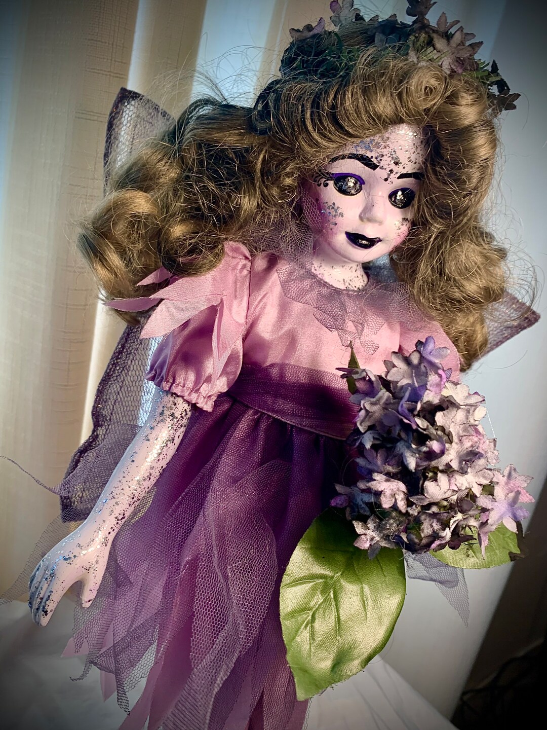 Selene of the Silver Moon Fem Horror Doll: Creepy Scary Spooky Macabre ...