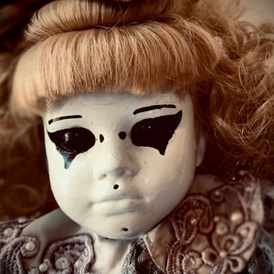 Rhonda Fem Horror Doll: Creepy Scary Spooky Macabre Halloween Gothic ...