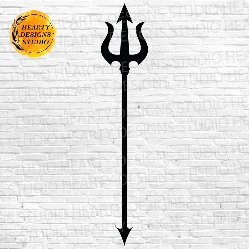 Trident SVG Bundle: Cut Files for Silhouette Cricut (digital Download ...