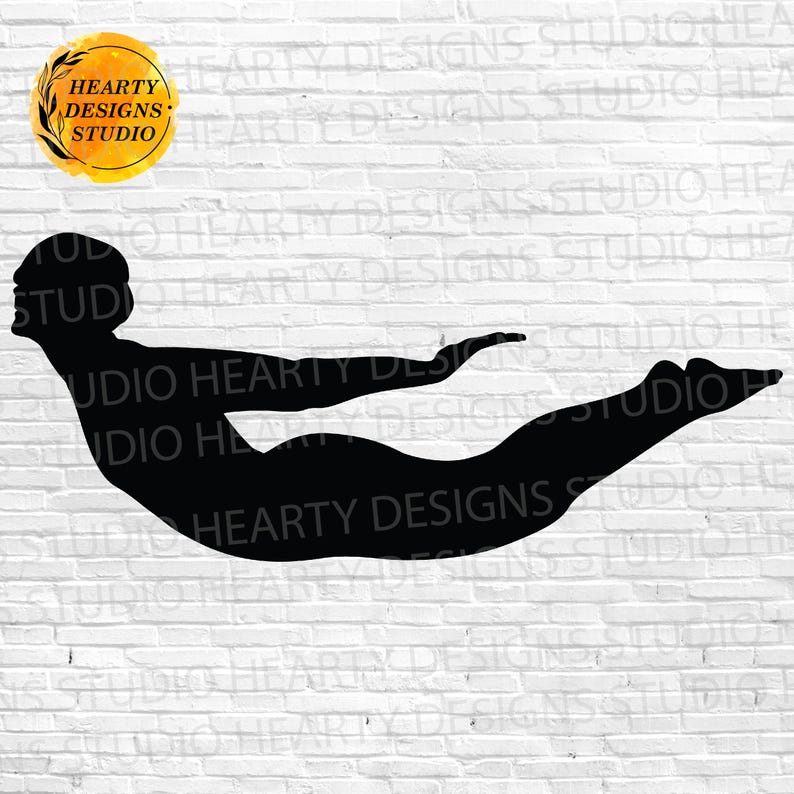 Female Swimmer SVG Bundle: Woman Swimmer Silhouette (digital Download ...