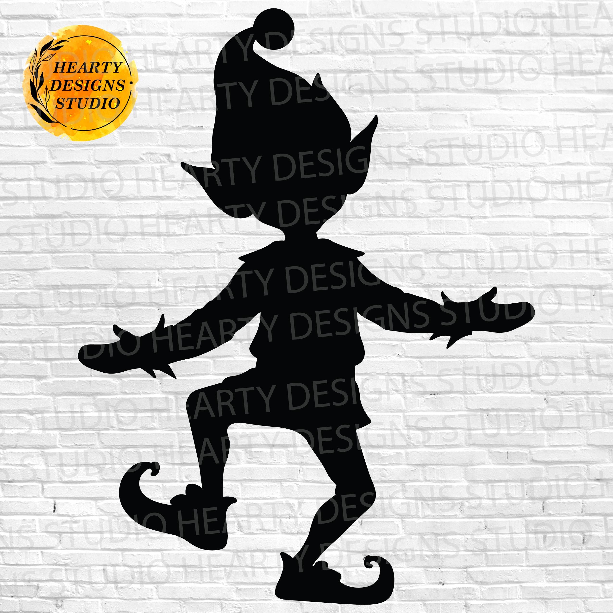 Christmas Elf SVG Bundle Cut Files for Silhouette Cricut (digital ...