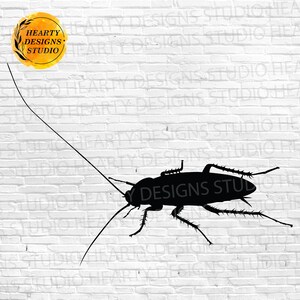 Cockroach Svg Roaches Svg Cockroach Cricut Cockroach Vector Cockroach ...