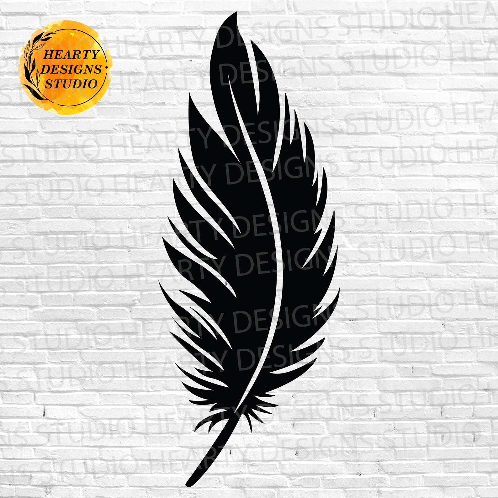 Feather SVG Bundle: Cut Files for Cricut Silhouette (digital Download ...