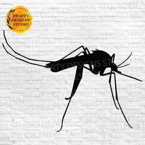 Mosquito Svg Mosquito Cricut Mosquito Vector Mosquito Silhouette ...