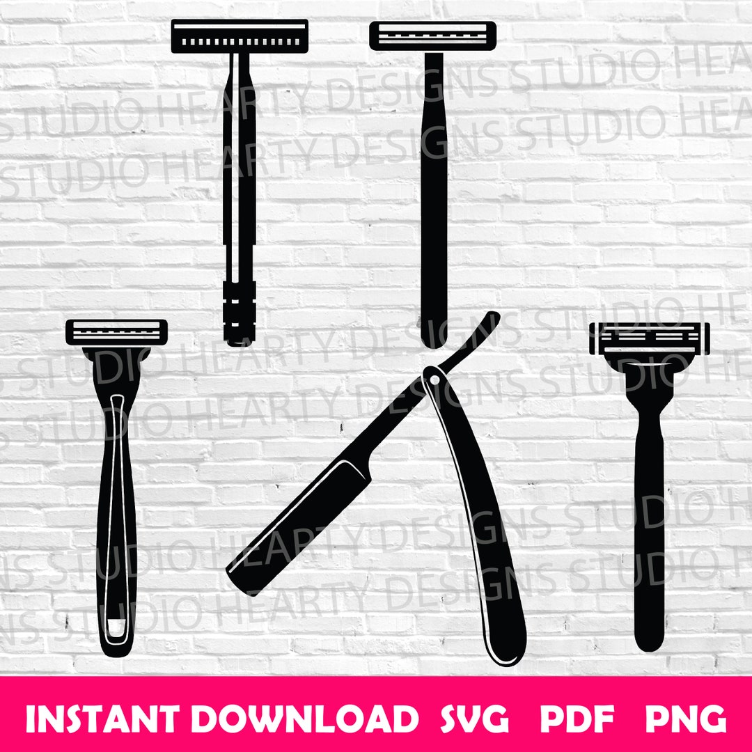 Shaving Razor Svg Razor Svg Shaving Razor Cricut Shaving Razor Svg Cut ...