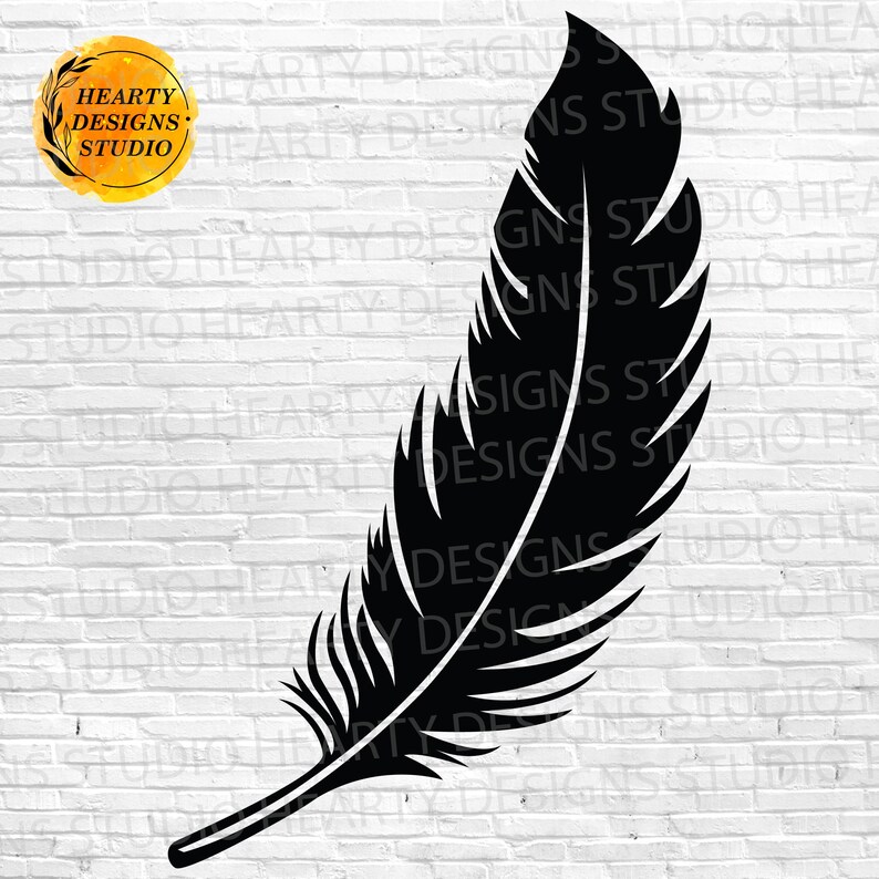 Feather SVG Bundle: Cut Files for Cricut Silhouette (digital Download ...