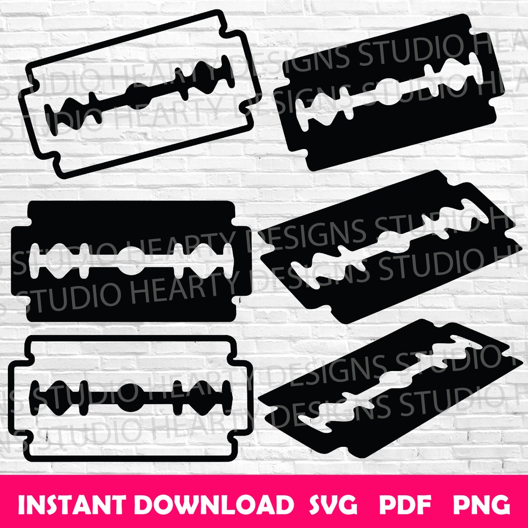 Razor Blade Svg Shaving Blade Svg Razor Blade Cricut Razor Blade Svg ...