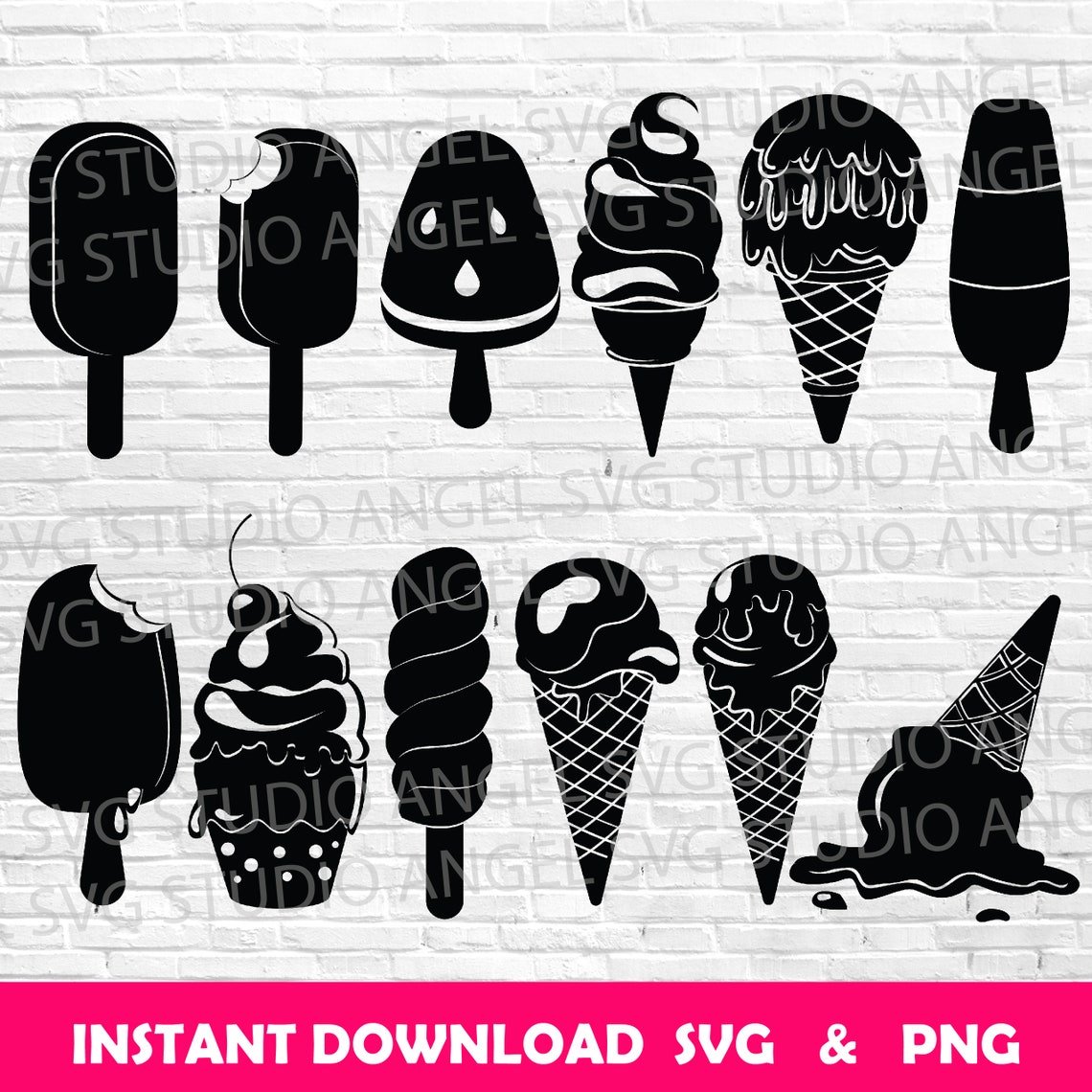 Ice Cream Svg Ice Creams Svg Ice Cream Svg Cut Files Ice Cream Svg ...