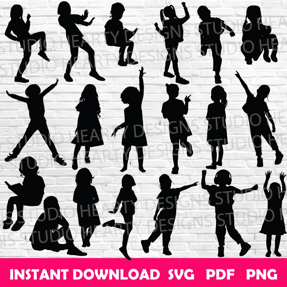 Girl Child Svg Girl Kid Svg Little Girl Svg Girl Kid Cricut Girl Child ...