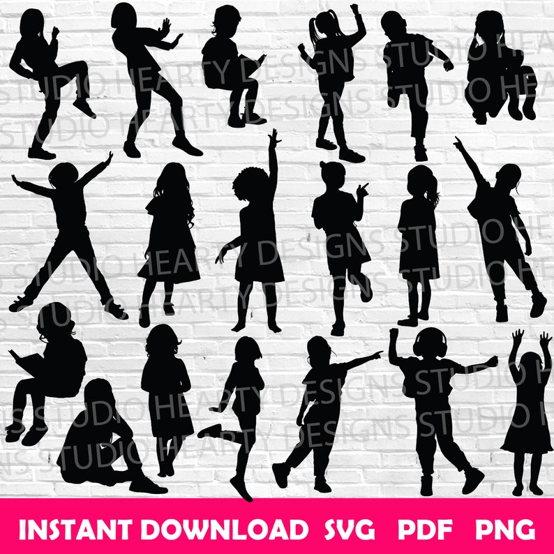 Girl Child Svg Girl Kid Svg Little Girl Svg Girl Kid Cricut Girl Child ...
