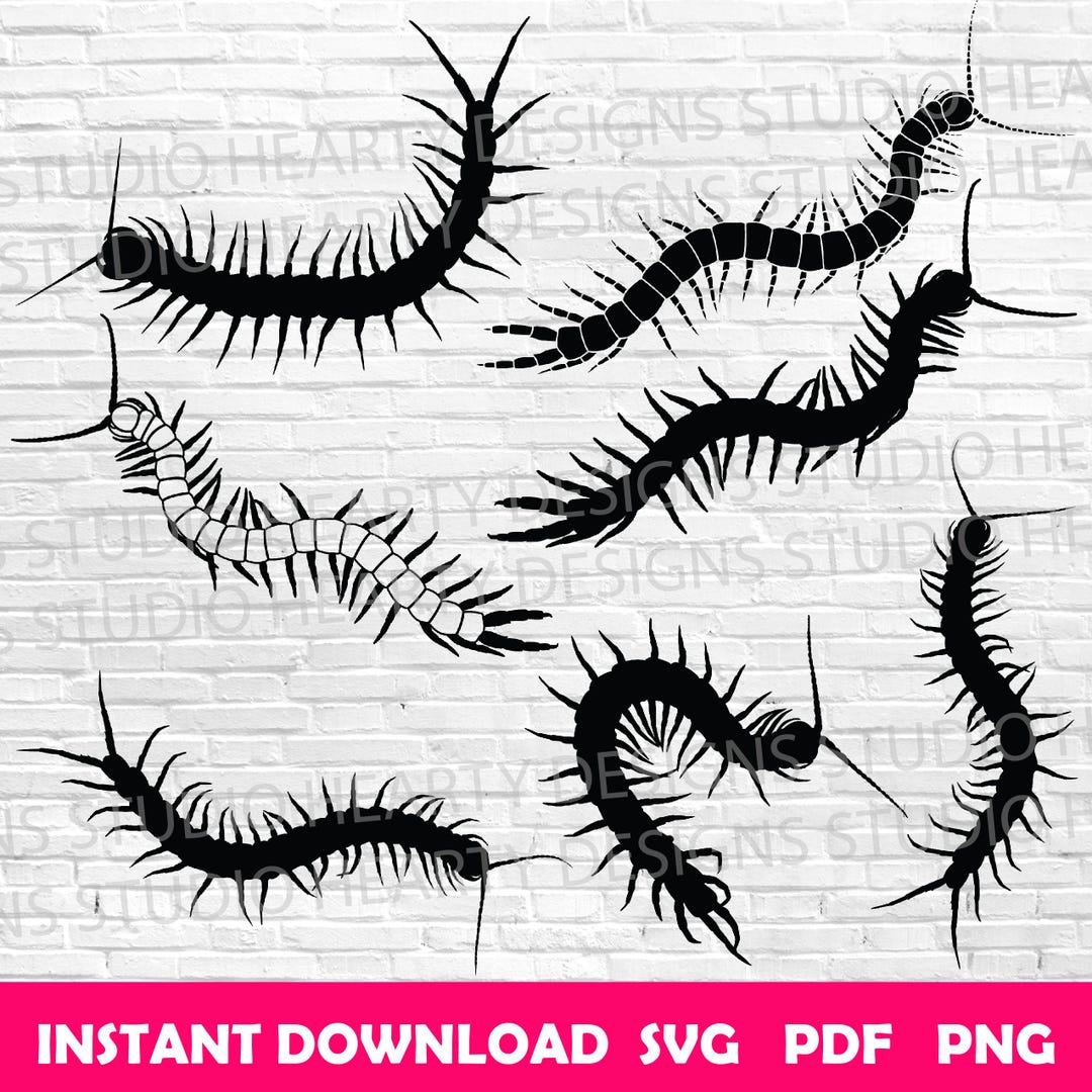 Centipede Svg Centipedes Svg Centipede Svg Cut Centipede Cricut ...