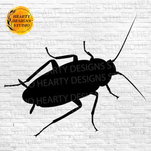 Cockroach Svg Roaches Svg Cockroach Cricut Cockroach Vector Cockroach ...