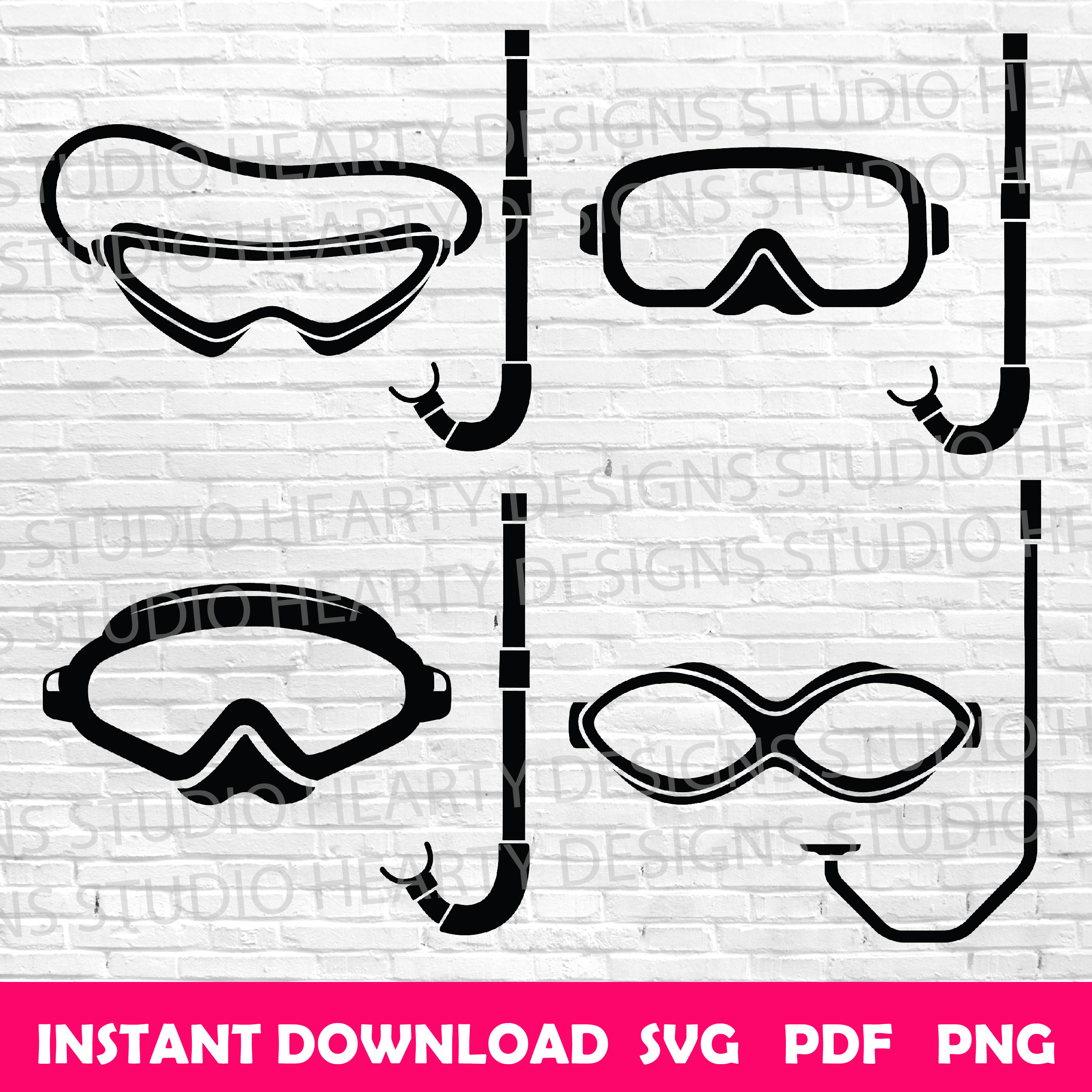 Snorkel Svg Swimming Snorkel Svg Snorkel Cricut Snorkel Svg Cut Files ...