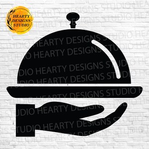 Restaurant Cloche Svg Restaurant Cloche Cricut Restaurant Cloche ...