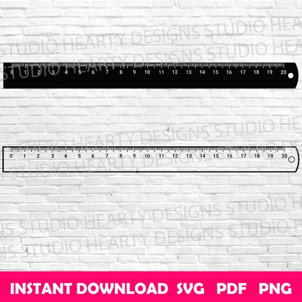 Ruler Svg - Etsy