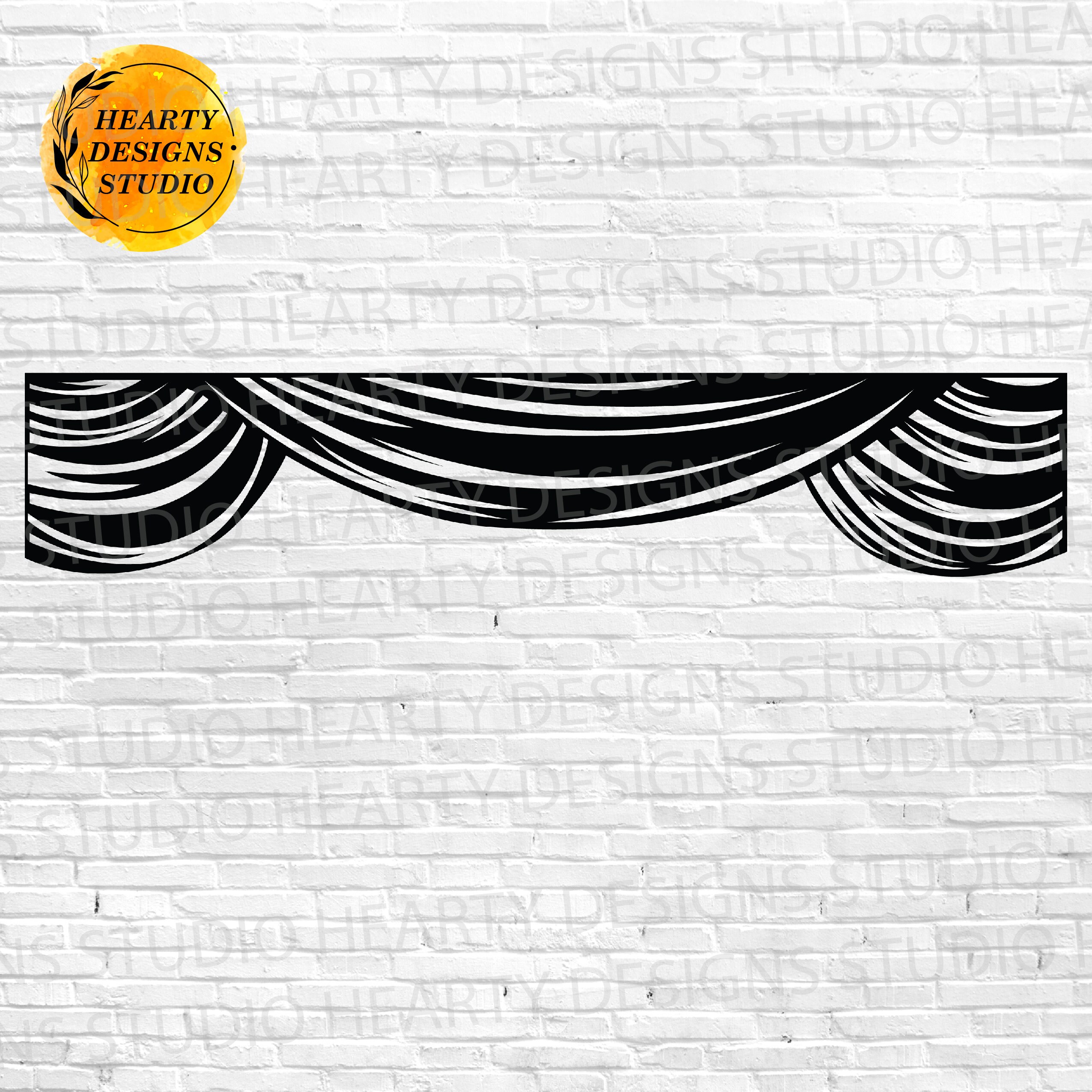 Theatre Curtains SVG Bundle: Stage Curtain Cut Files (digital Download ...
