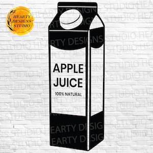 Juice Box Svg Juice Carton Svg Juice Box Cricut Juice Box Svg Cut Files ...