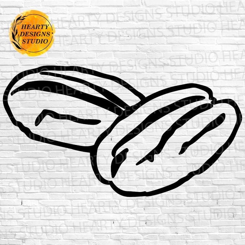 Pecan Nut SVG Bundle: Cut Files for Silhouette Cricut (digital Download ...