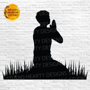 Man Praying Svg Praying Man Svg Man Praying God Svg Man Praying Cricut ...