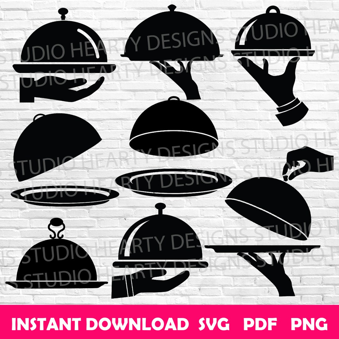 Restaurant Cloche Svg Restaurant Cloche Cricut Restaurant Cloche ...