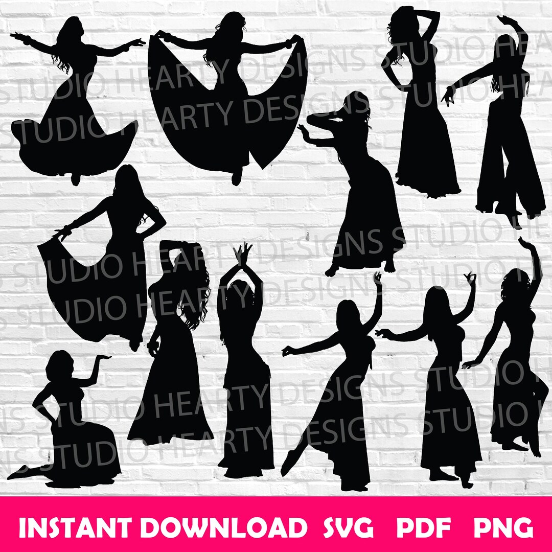 Belly Dance Svg Belly Dancer Svg Belly Dance Cricut Belly Dance Svg ...