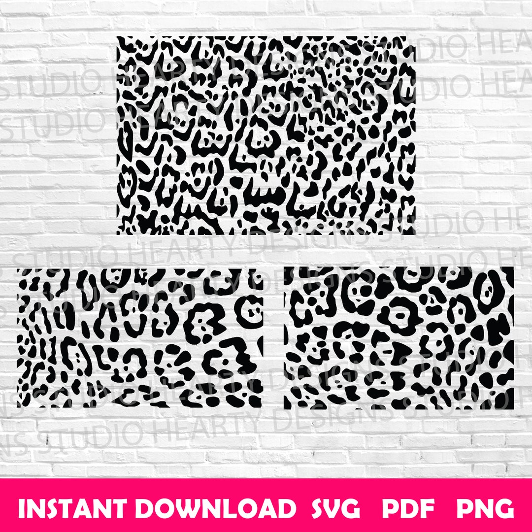 Jaguar Spots Pattern: Wild Animal Print SVG, PDF, PNG for Cricut ...