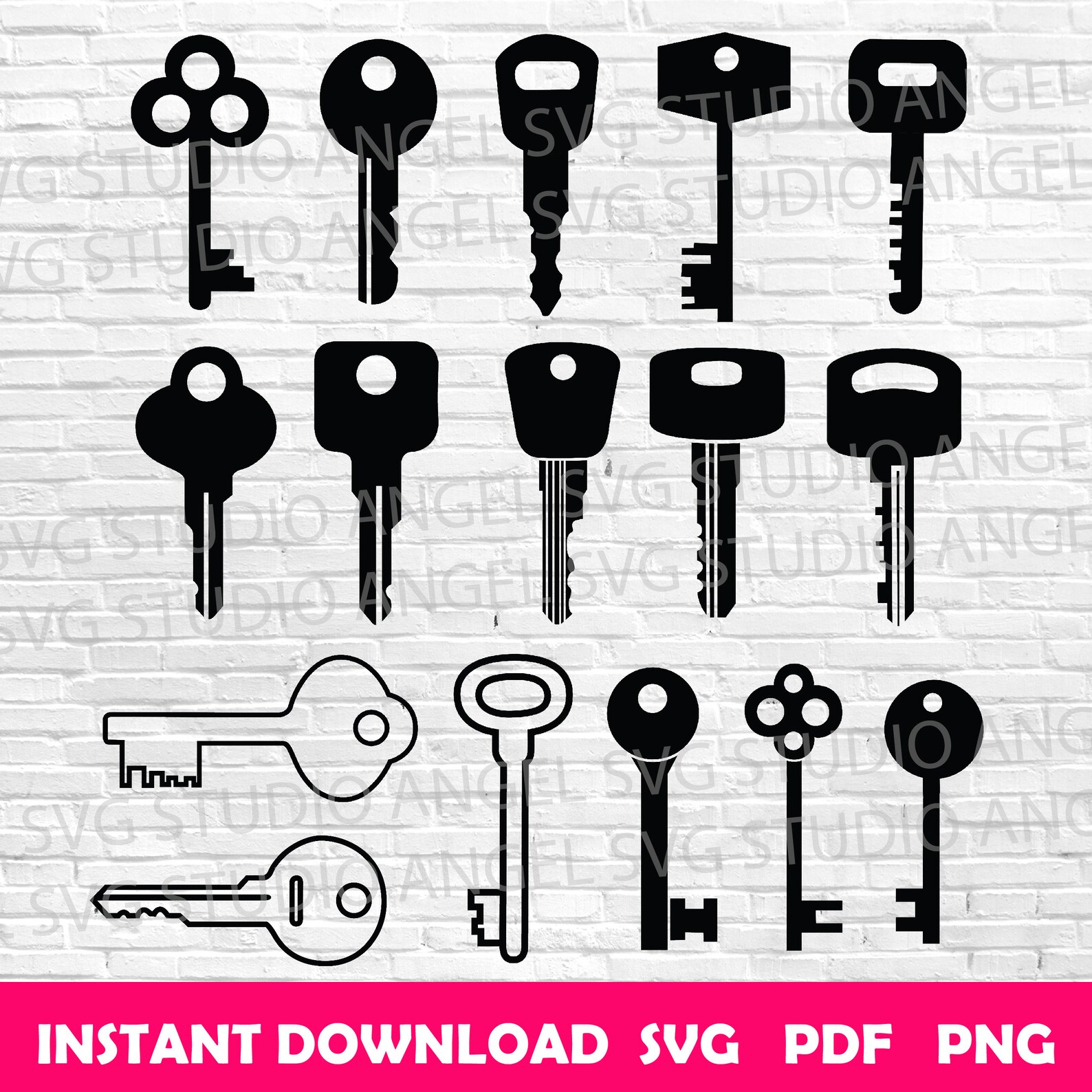 Key Svg Keys Svg Key Cricut Svg Key Clipart Key Vector Key Svg Cut ...
