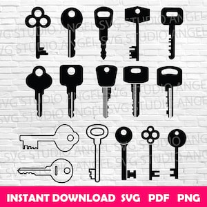Key Svg Keys Svg Key Cricut Svg Key Clipart Key Vector Key Svg Cut ...