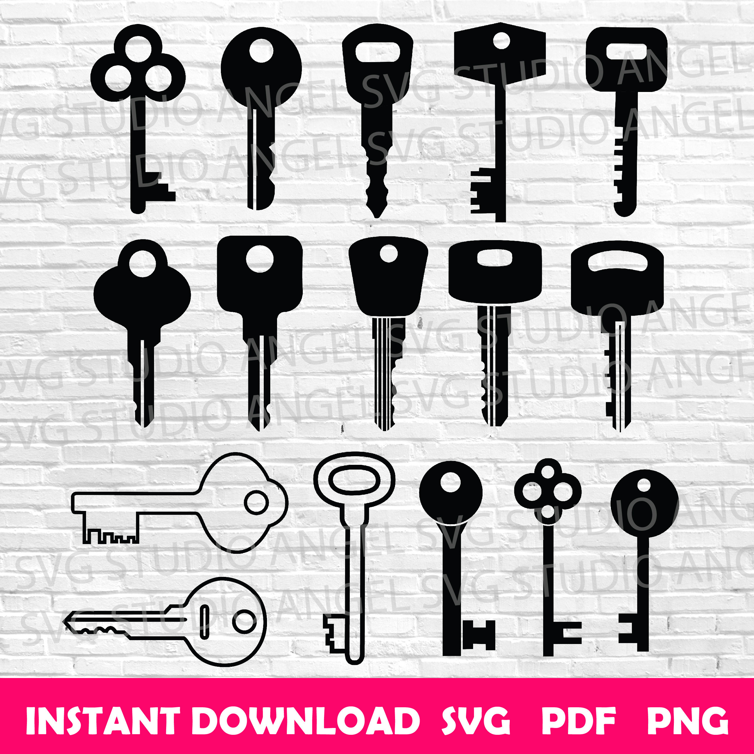 Key Svg Keys Svg Key Cricut Svg Key Clipart Key Vector Key Svg Cut ...