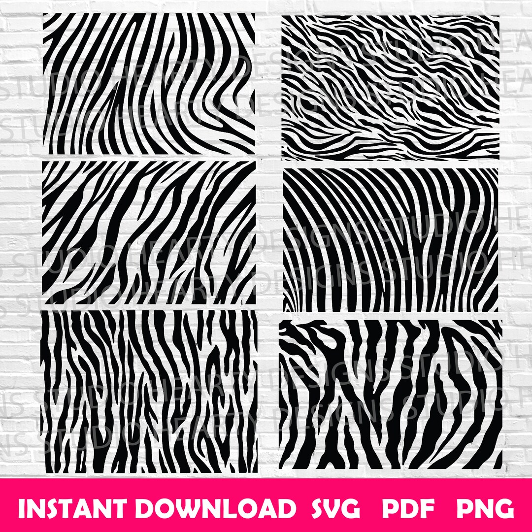 Zebra Pattern Svg Zebra Print Svg Zebra Stripes Svg Zebra Stripes ...