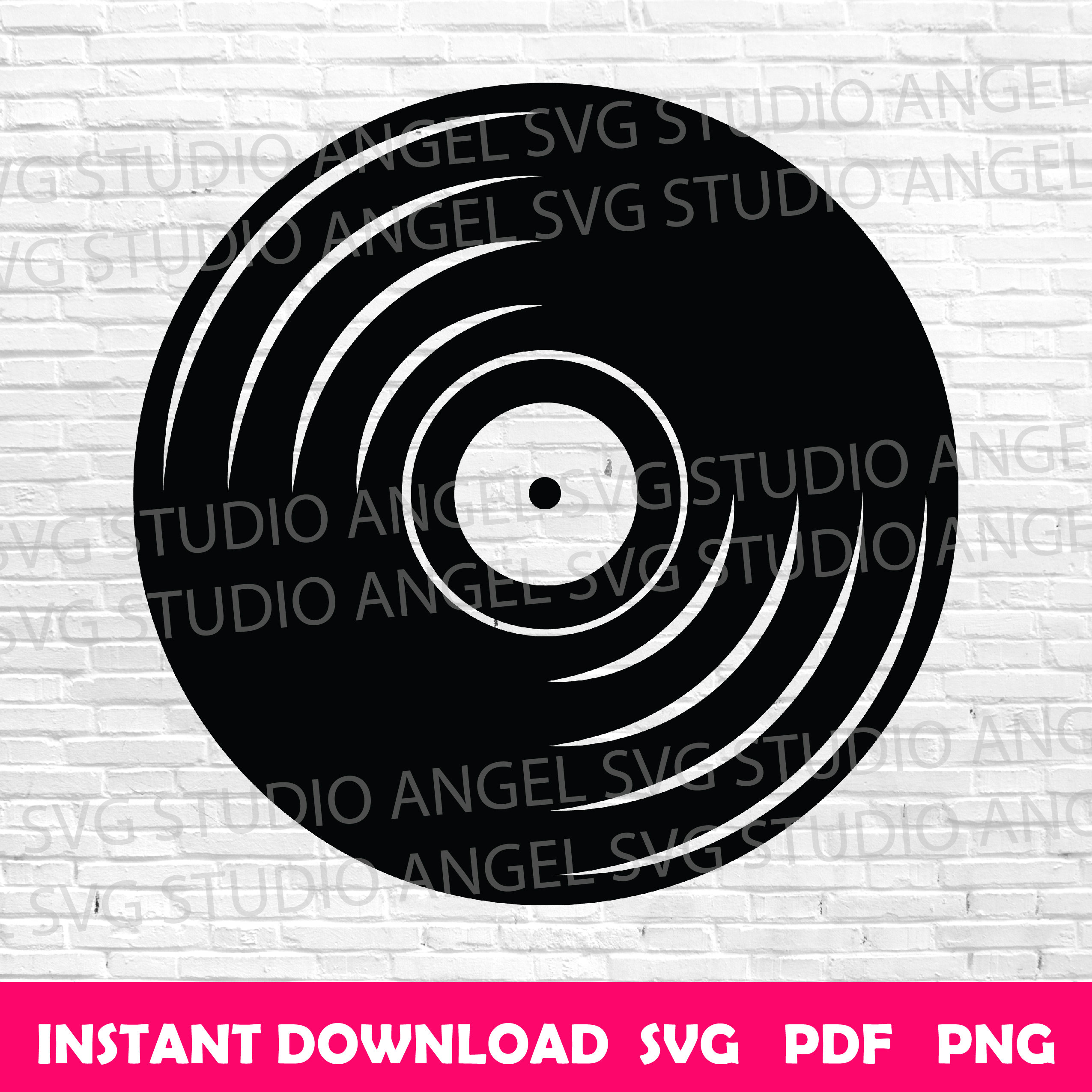 Vinyl Plate Disc Svg Vinyl Disc Svg Vinyl Record Cricut Svg Vinyl ...
