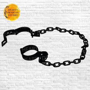 Shackles Svg Shackle Svg Prison Shackles Svg Shackles Svg Cut Files ...