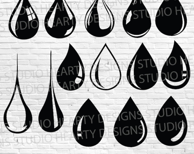 Water Drop Svg, Water Drop Png, Water Drop Clipart, Water Drop Vector ...