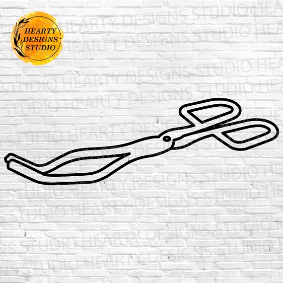 Crucible Tong Lab Drawing