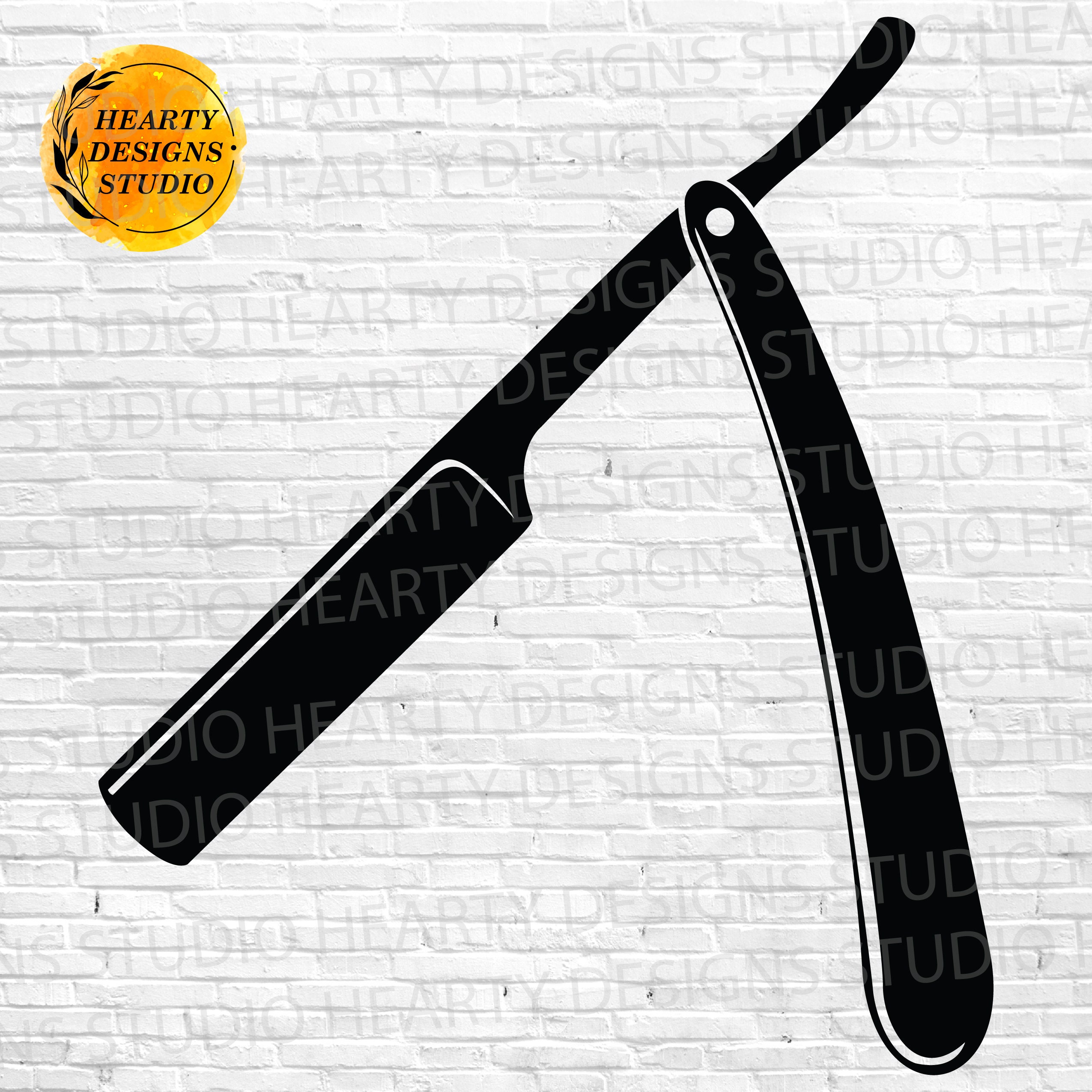 Shaving Razor Clipart: SVG, PDF, PNG Files (digital Download) - Etsy