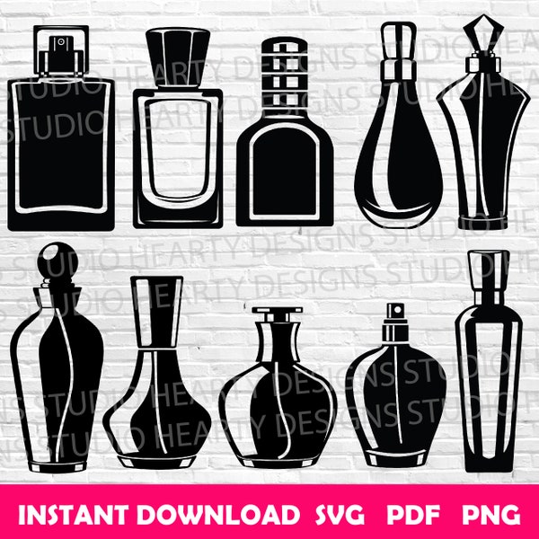 Perfume Bottle Svg - Etsy