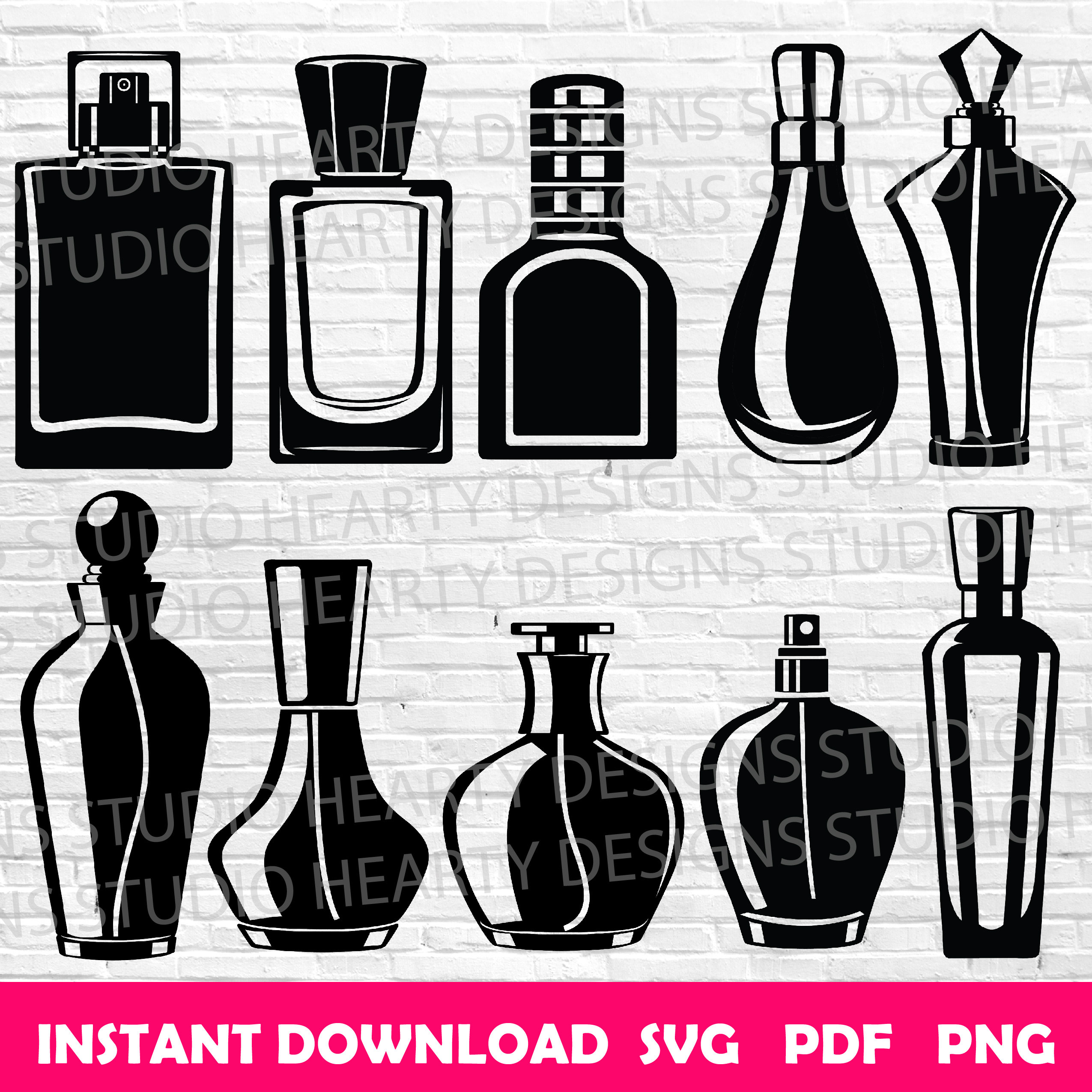 Perfume Bottle Svg Perfume Svg Perfume Cricut Perfume Svg Cut Files ...