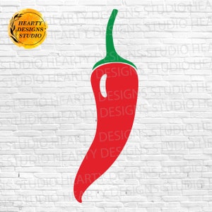 Red Chilli Svg Red Chilli Svg Cut File Red Chilli Cricut Svg Red Chilli ...
