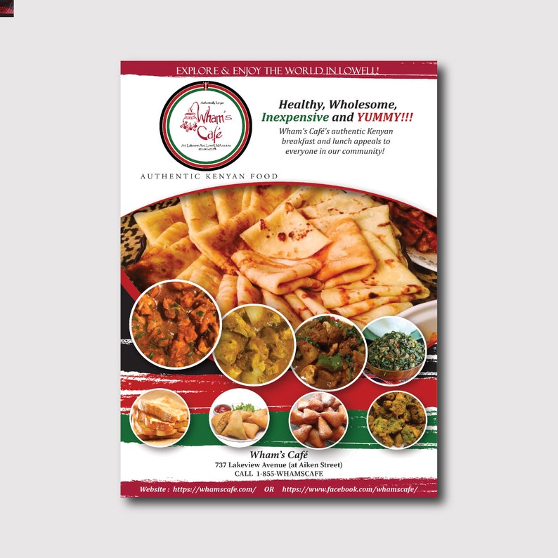 Custom Restaurant Flyer Custom Food Menu Flyer Custom - Etsy